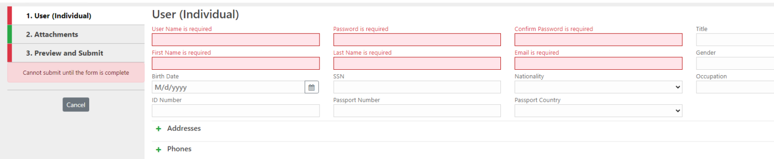 GoAML Registration - FIA